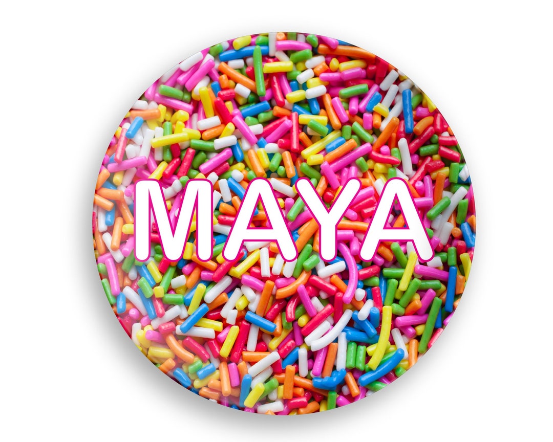 Personalized Sprinkle Plate Custom Name Plate Kids - Etsy