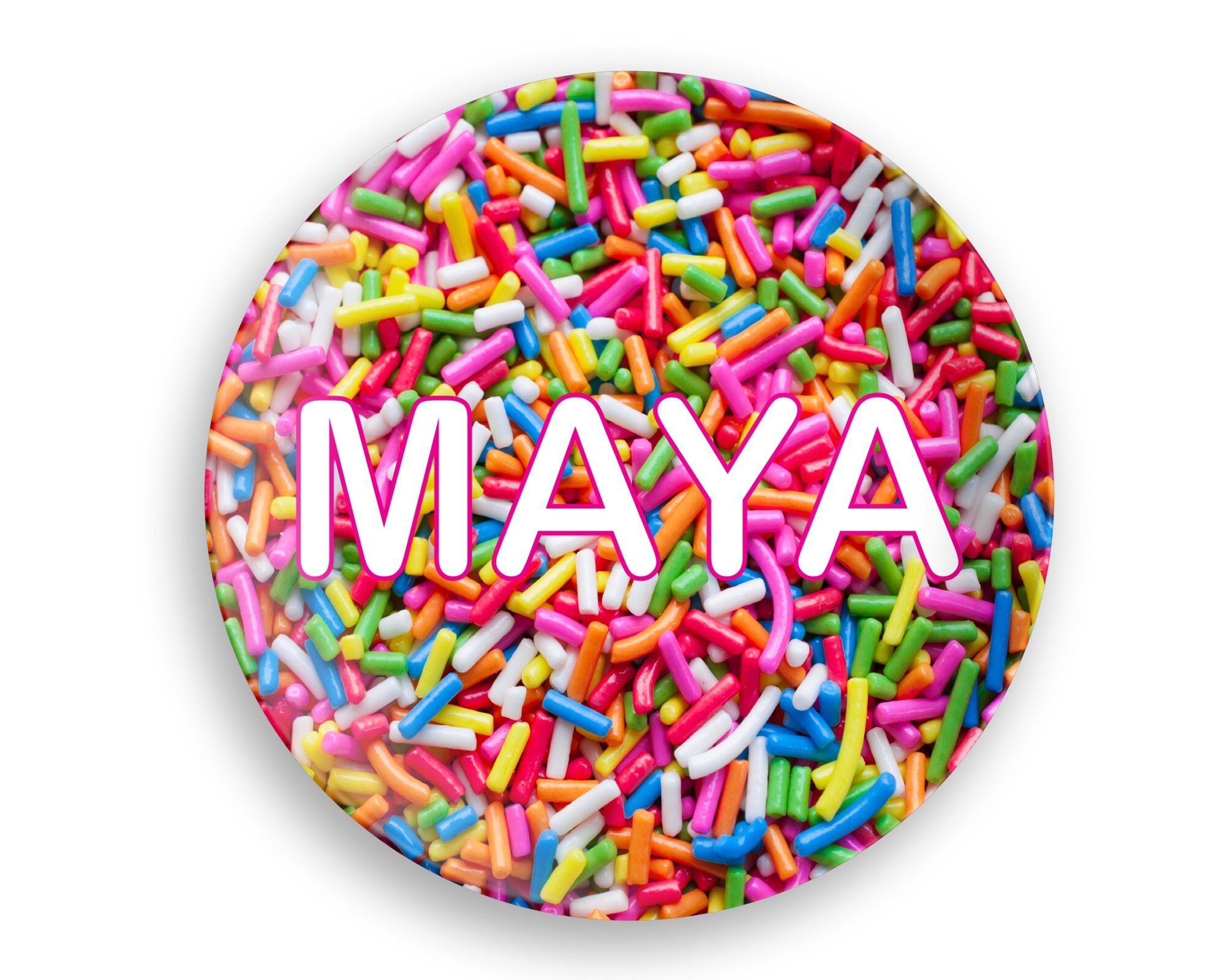 Personalized Sprinkle Plate Custom Name Plate Kids - Etsy