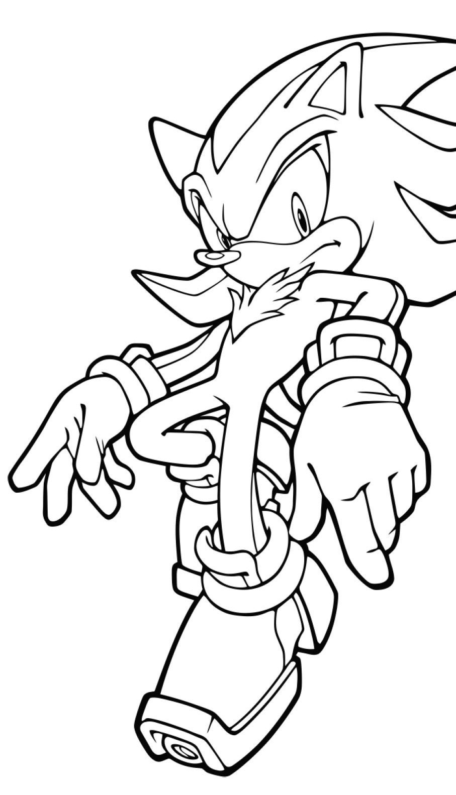 Sonic Unleashed Coloring Pages