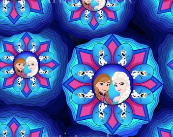 Elsa Seamless Pattern - Etsy