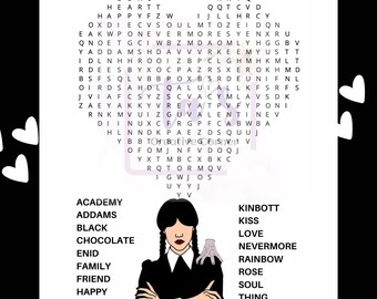 Wednesday Valentine Cards - Etsy