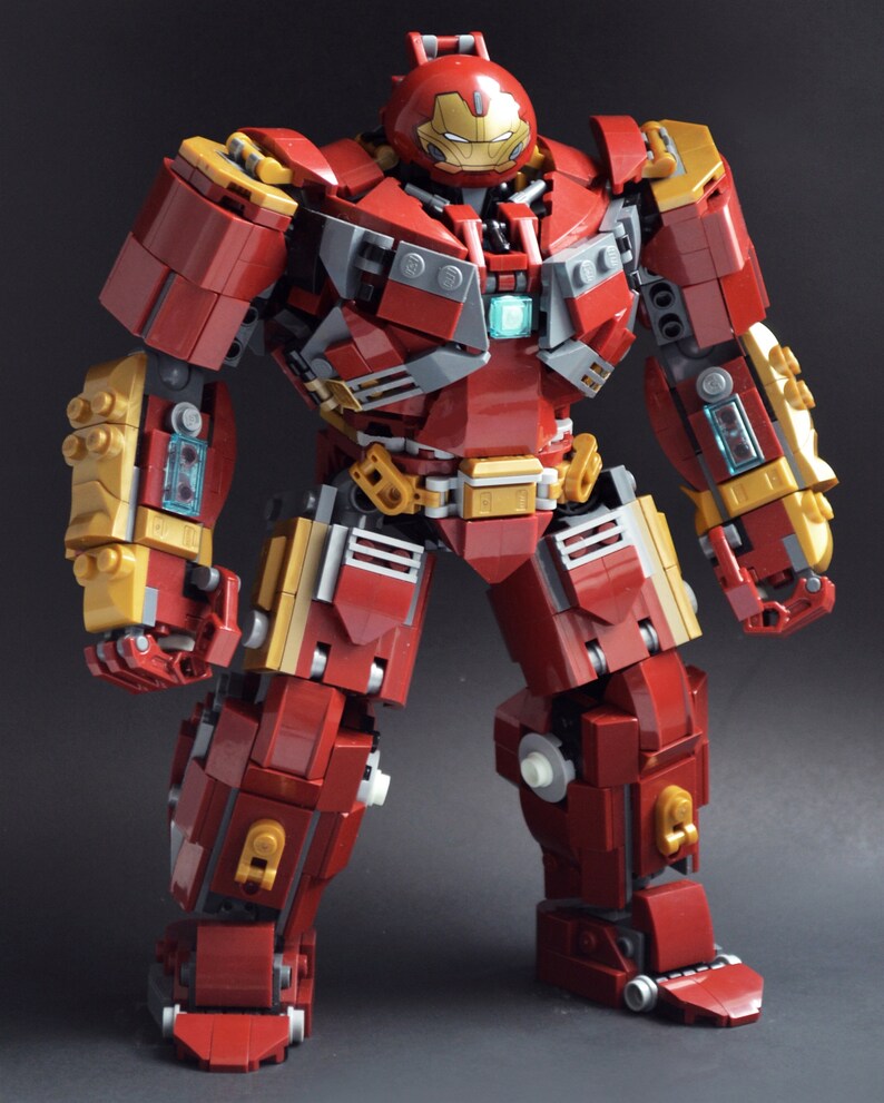 MOC 042 Building Bricks Iron Man Mark 48 Hulkbuster 2.0 Robot - Etsy