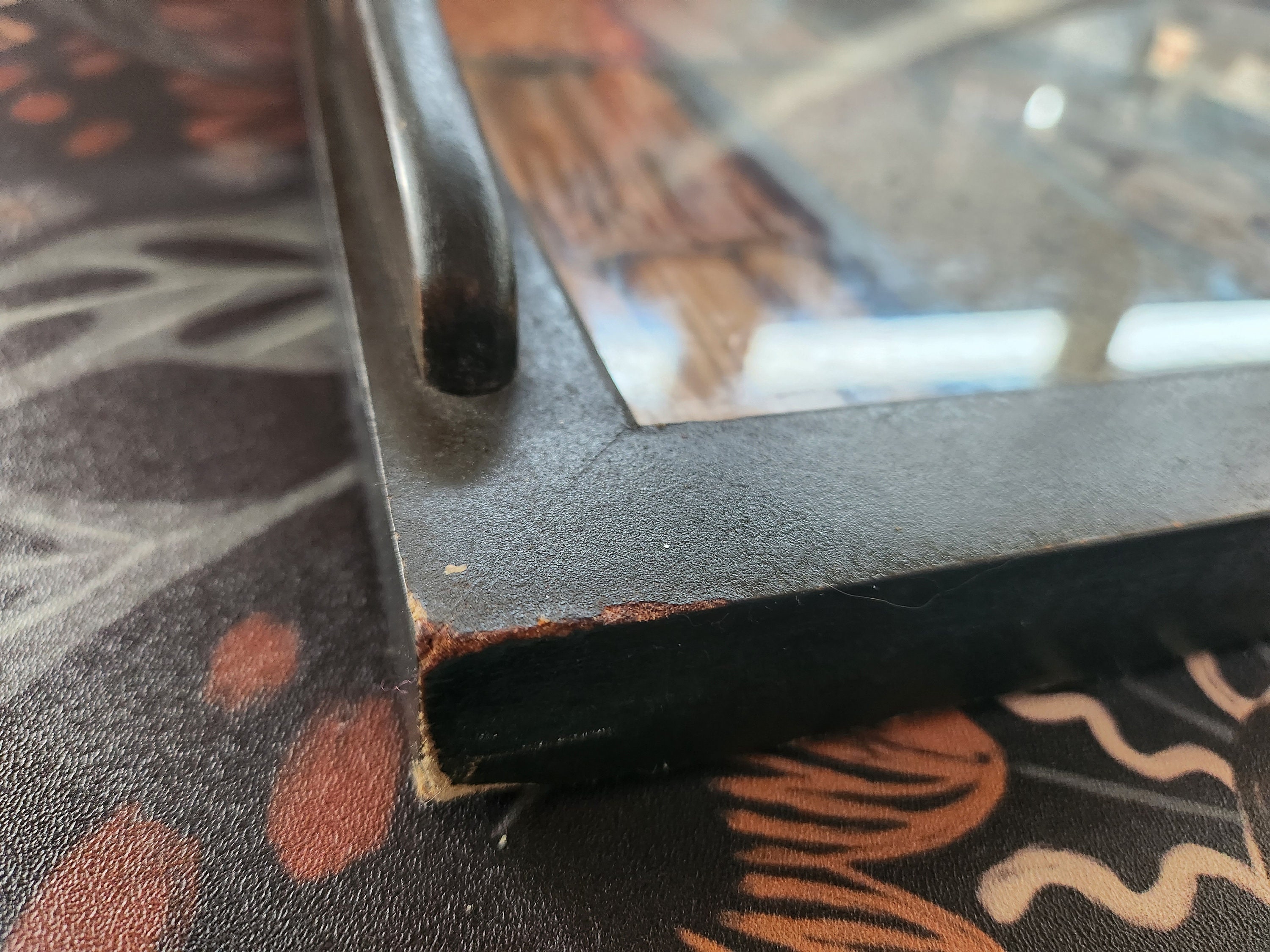 RARE- Vintage 1970's Wooden Shadow Box Tray With Real Spices - Etsy