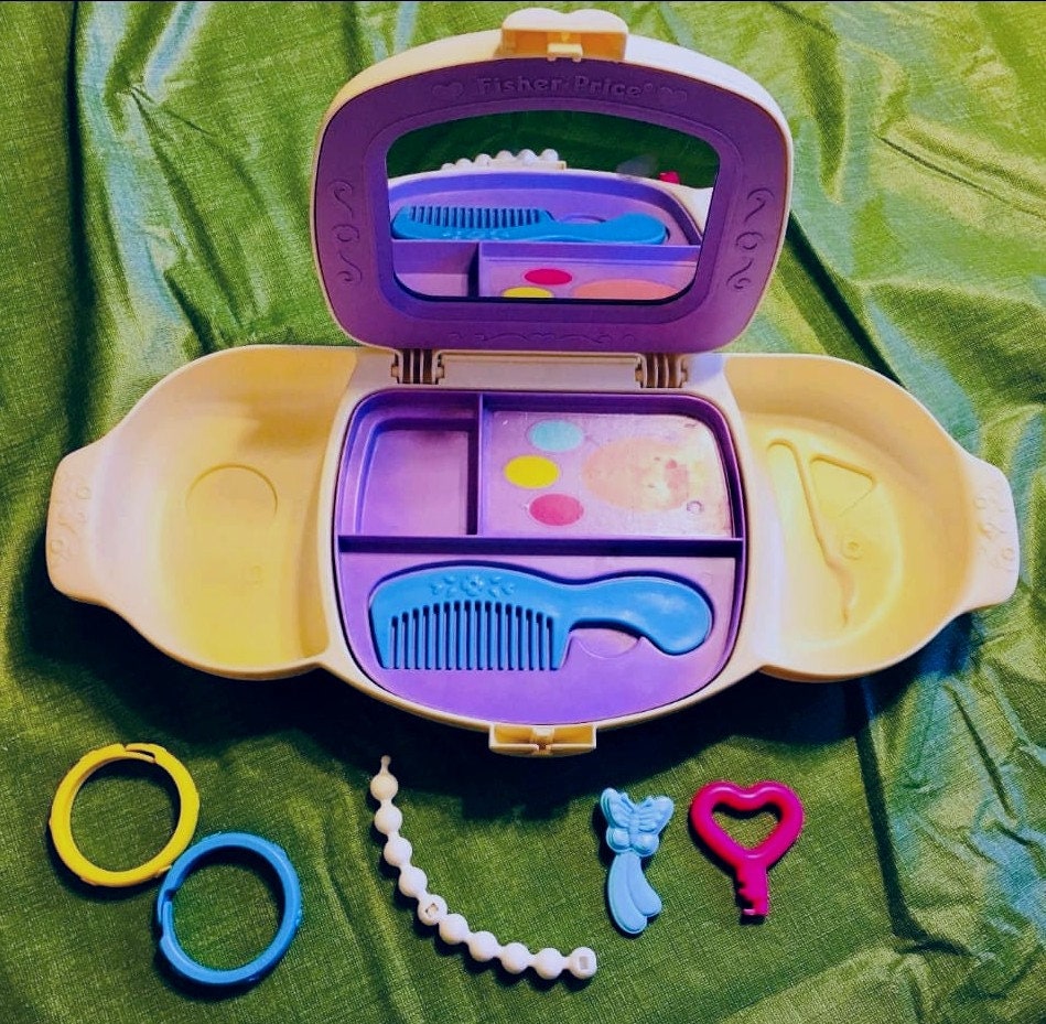 Fisher Price Vintage 1985 Child's Play Vanity Set (#2003) - Etsy