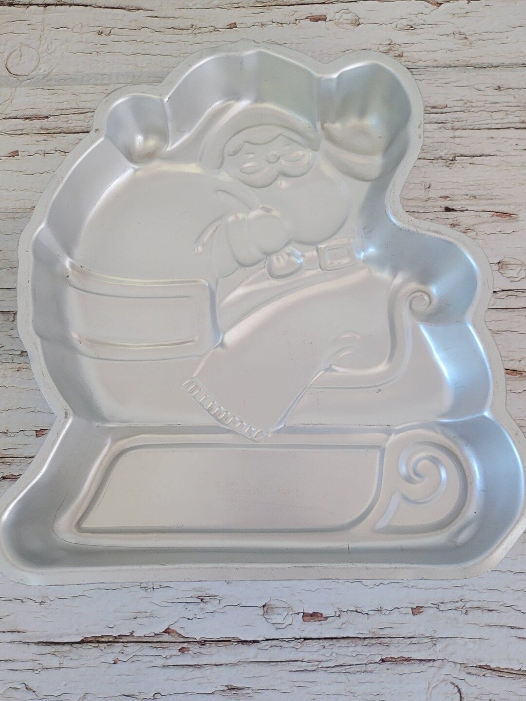 Wilton Vintage 1984 Santa & Sleigh Cake Pan Without Original Insert ...