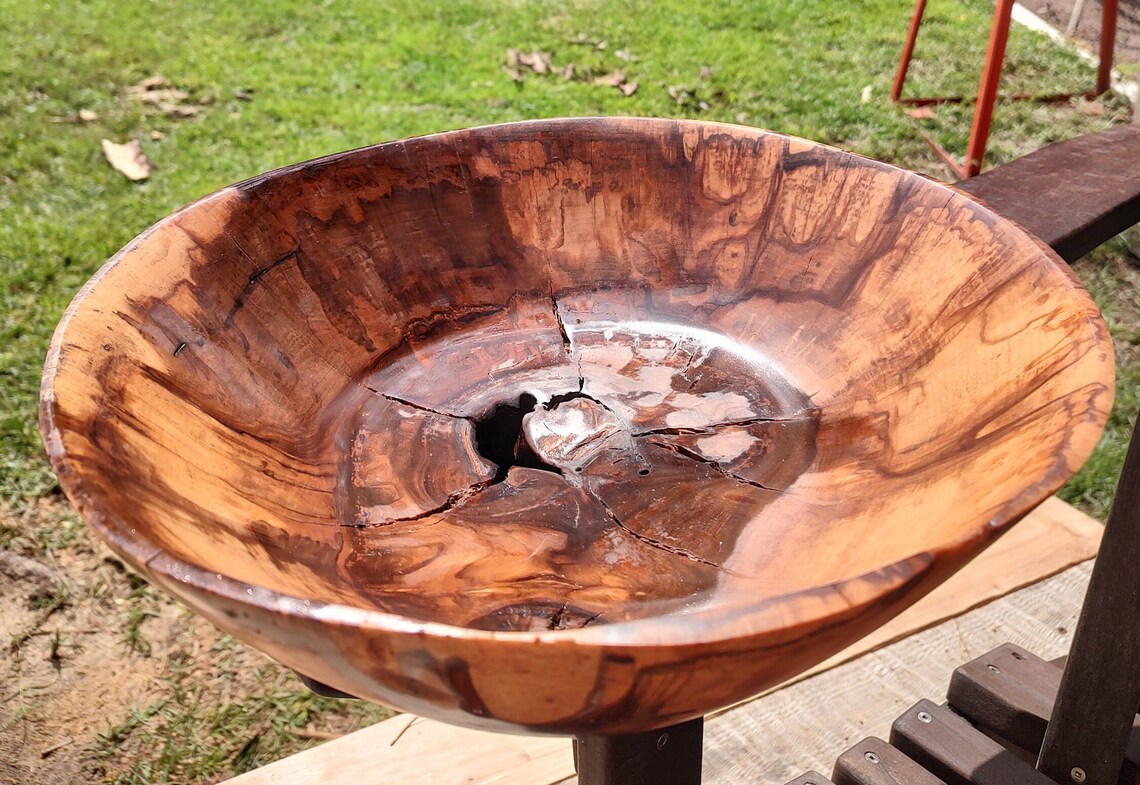 Spalted Black Walnut Bowl - Etsy