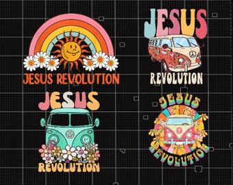 Jesus Revolution PNG - Etsy