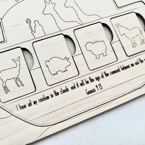Noah's Ark Puzzle- Laser SVG - Etsy