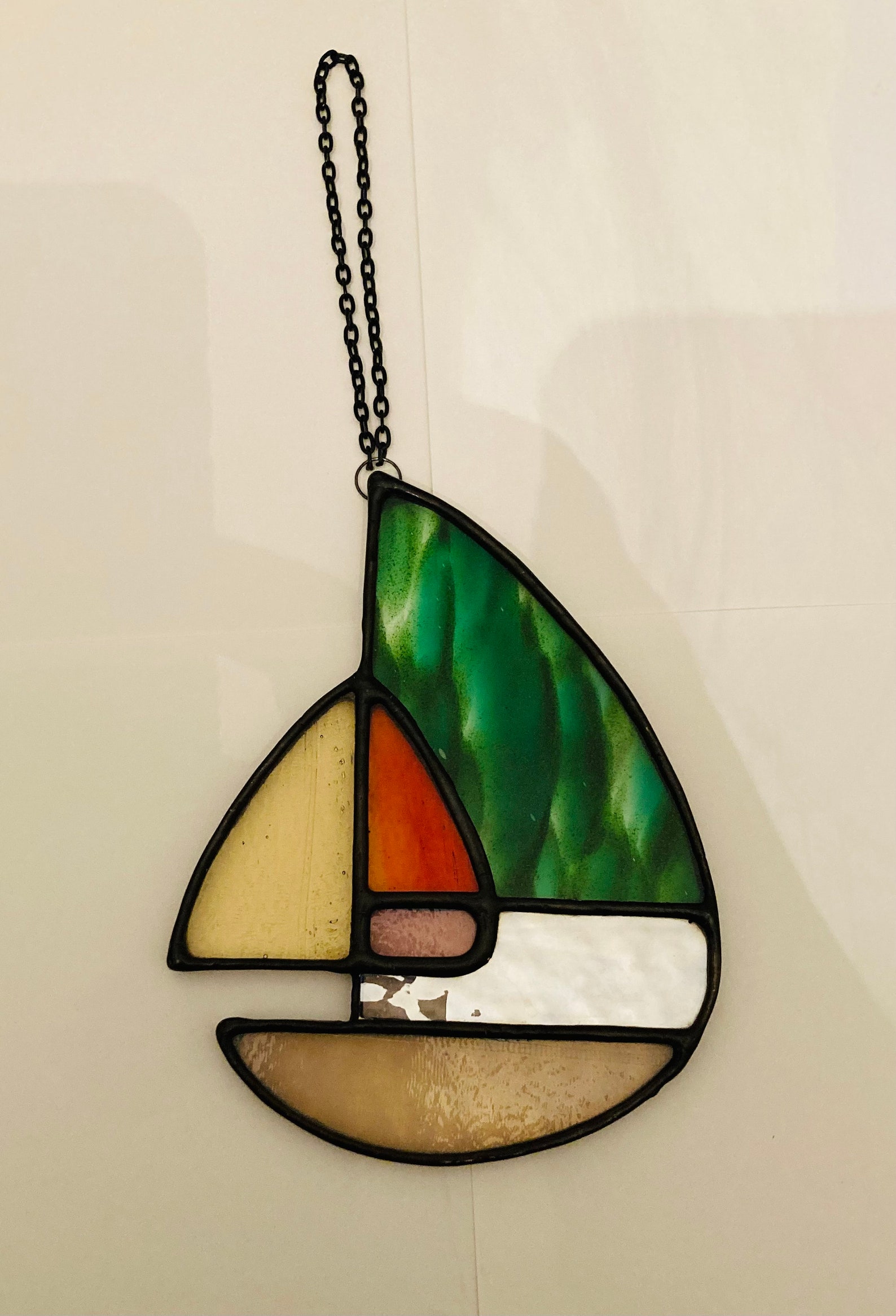 Sailboat Stained Glass Pattern - Etsy
