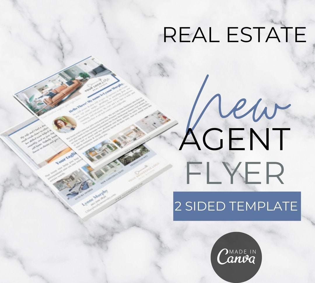 New Agent Flyer - Etsy