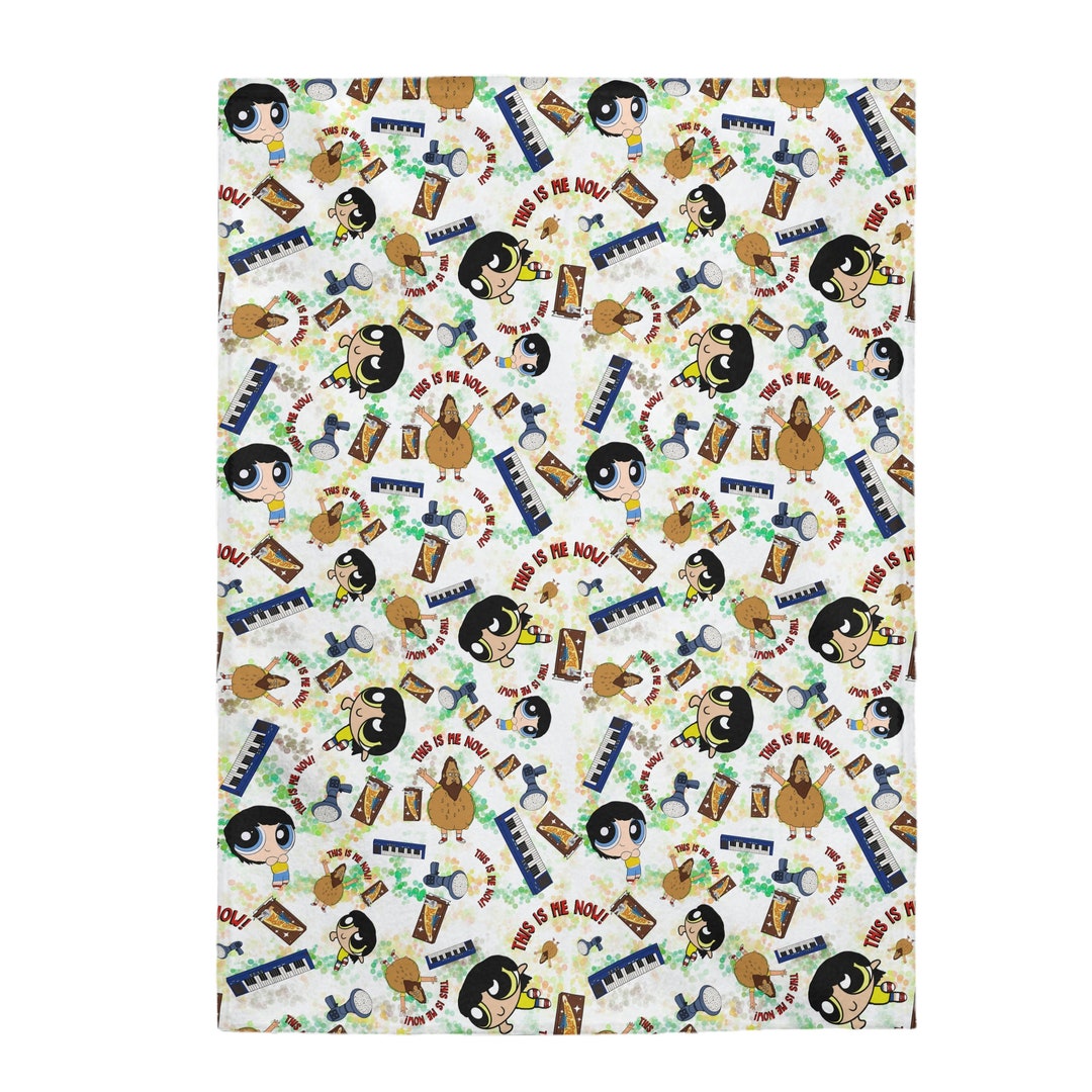 Bobs Burgers Gene This is Me Now Velveteen Plush Blanket - Etsy