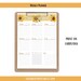 Sunflower Planner and Undated Calendar Weekly Planner Sunday Start PDF ...