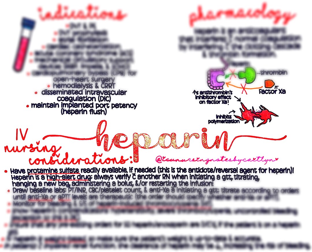 Heparin - Etsy