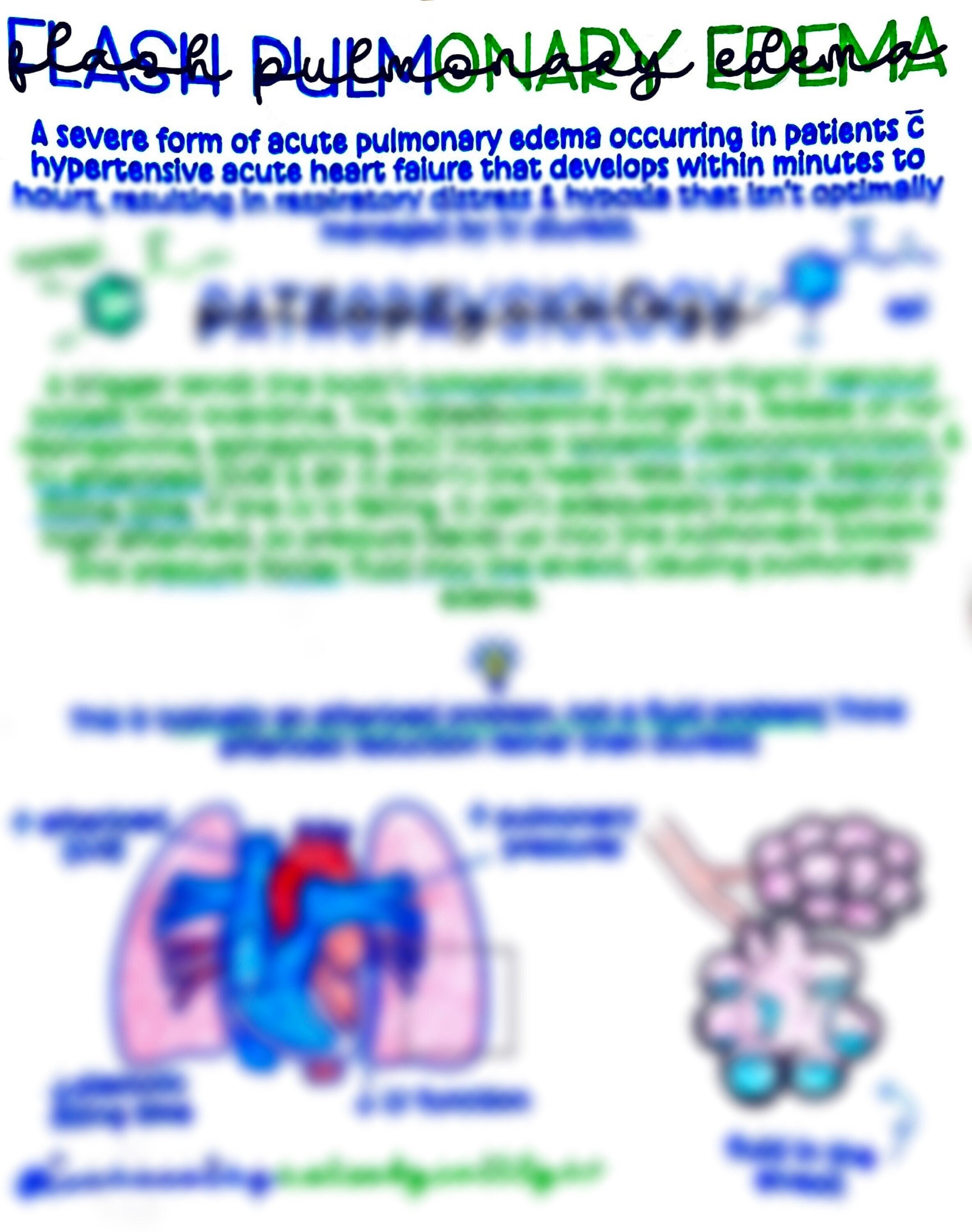 Flash Pulmonary Edema/scape - Etsy