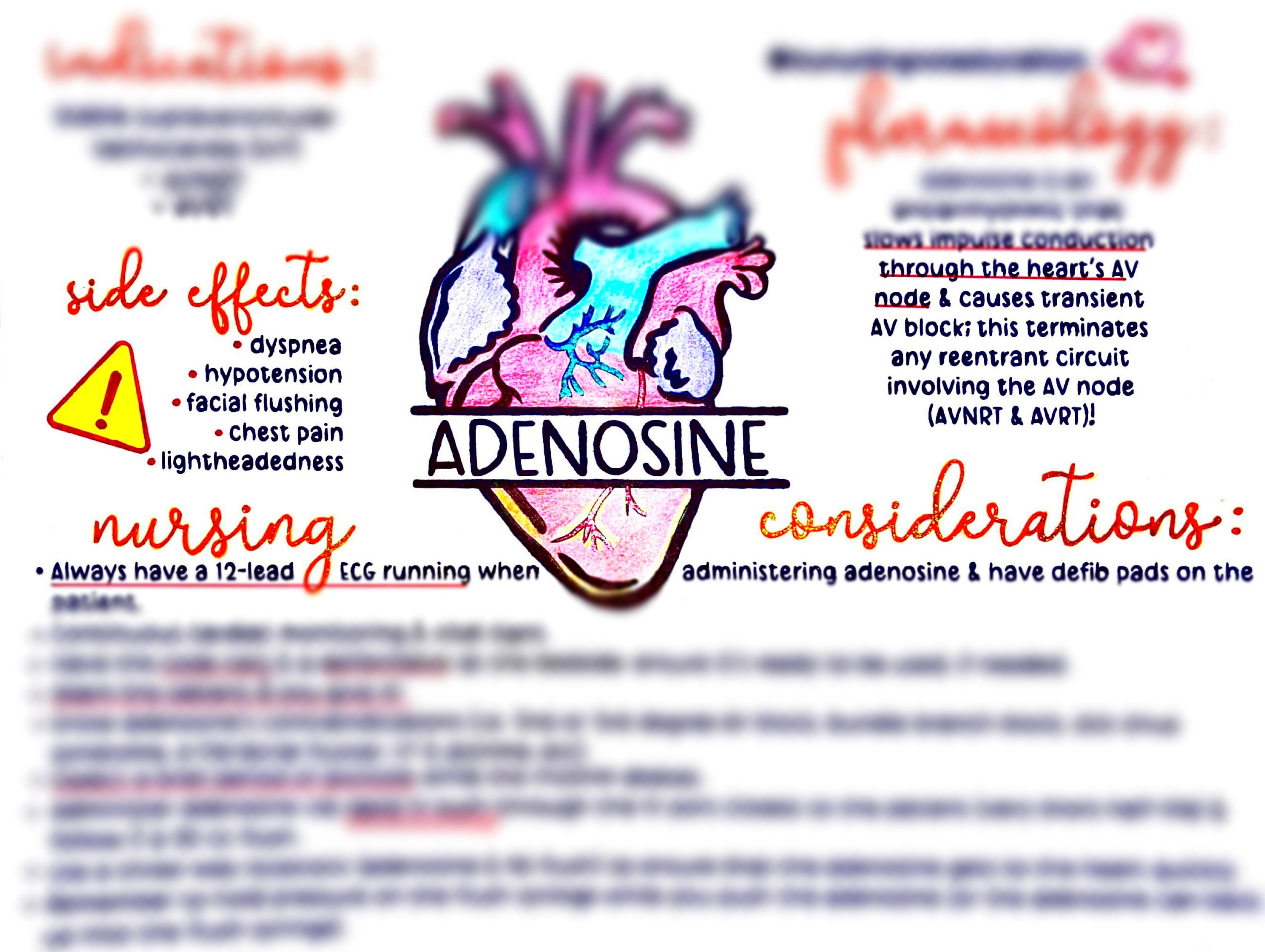 Adenosine adenocard - Etsy