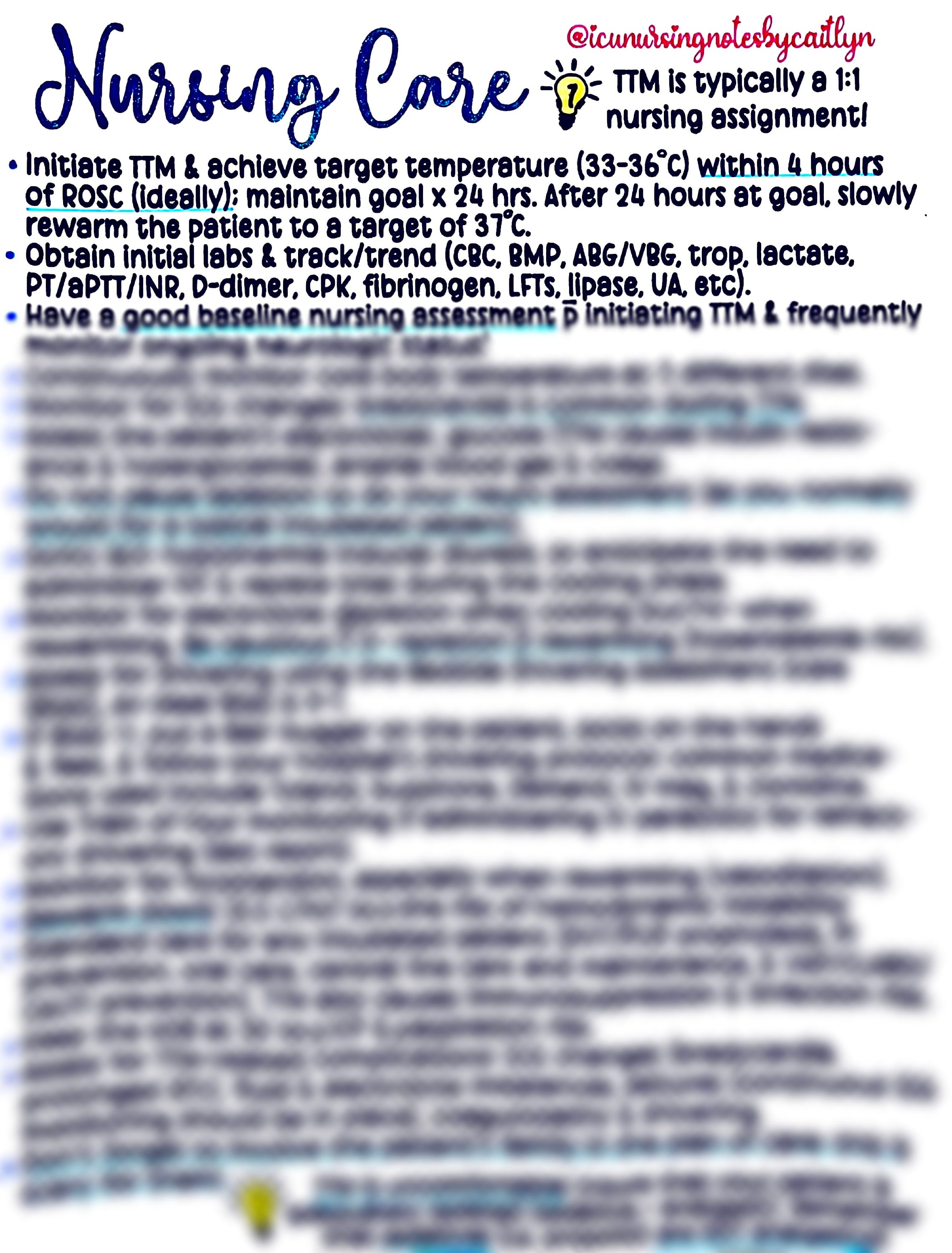 Targeted Temperature Management (TTM) - Etsy