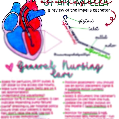 Nursing Care of an Impella - Etsy