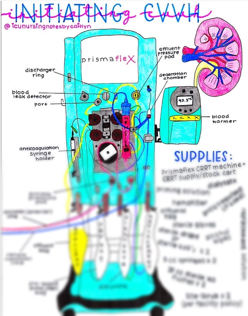Initiating/setting up CRRT - Etsy