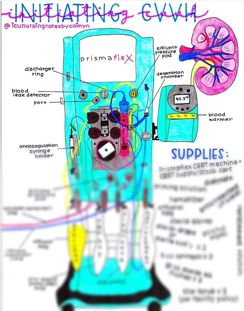 Initiating/setting up CRRT - Etsy