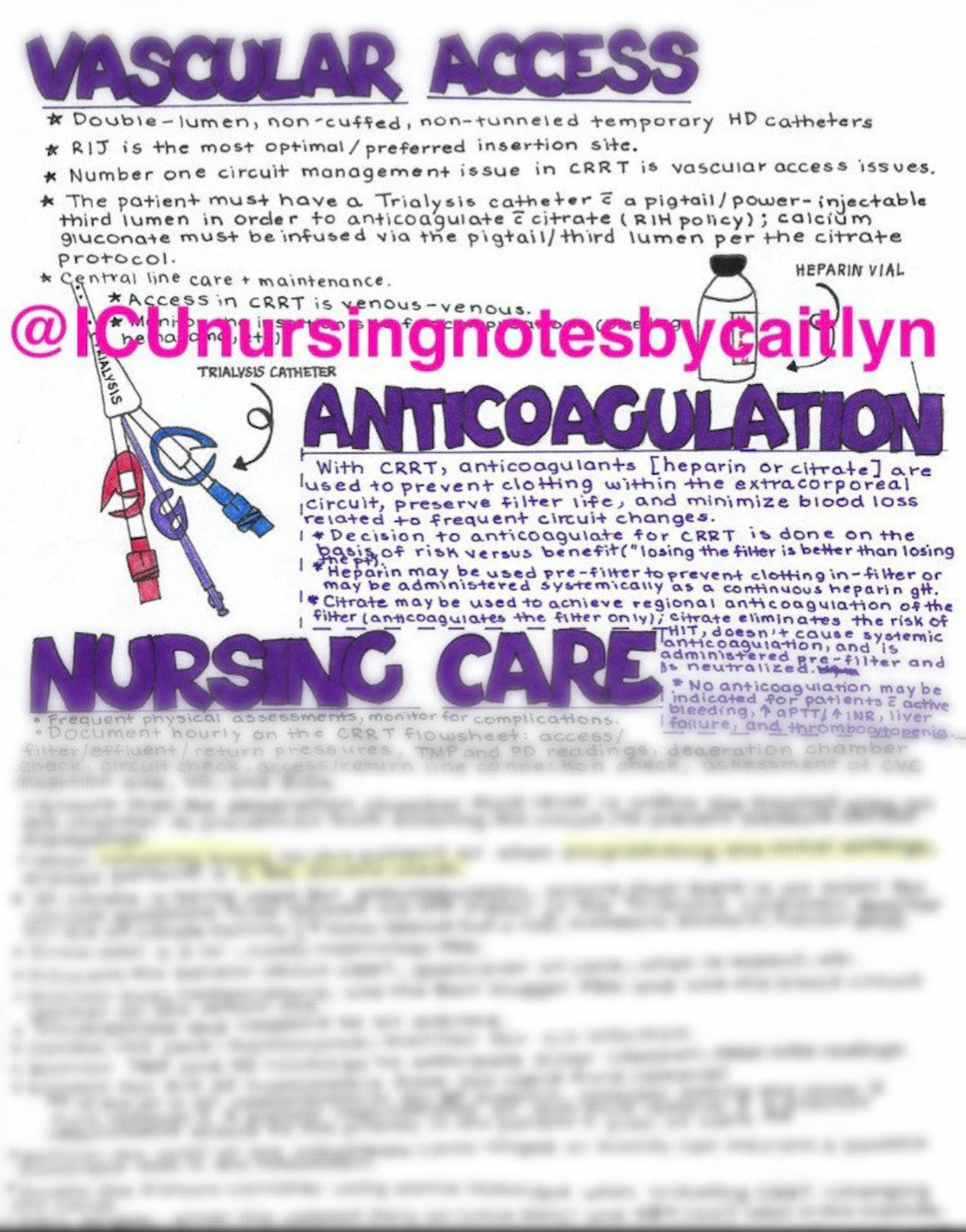 Continuous Renal Replacement Therapy (CRRT) - Etsy