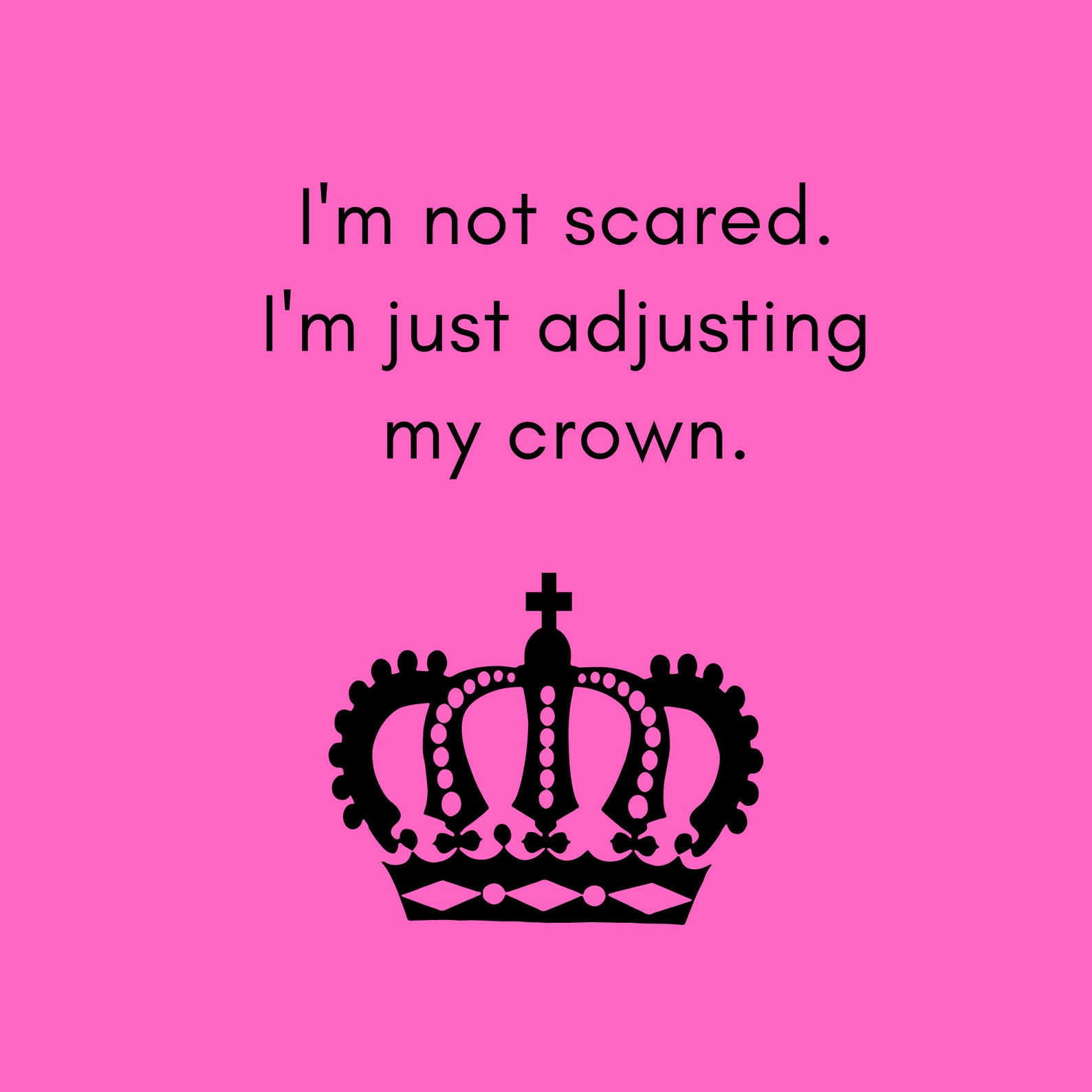 Adjusting My Crown Wall Art Digital Print - Etsy
