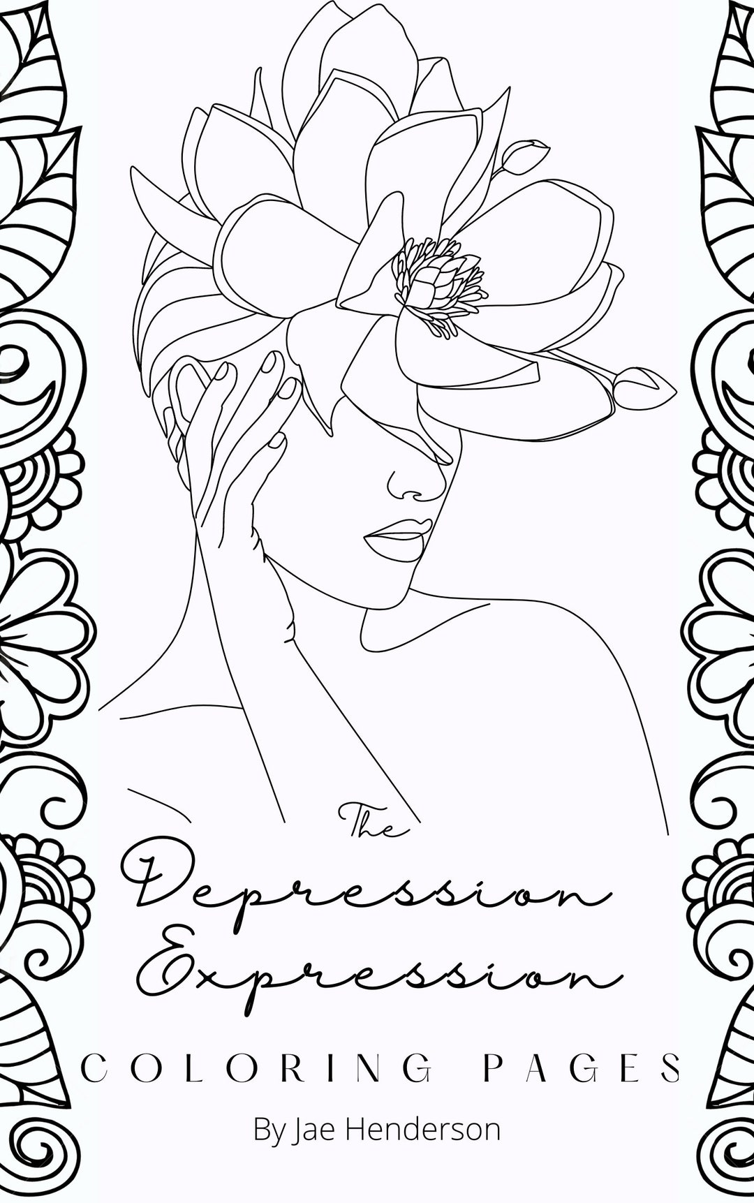 The Depression Expression Coloring Pages - Etsy