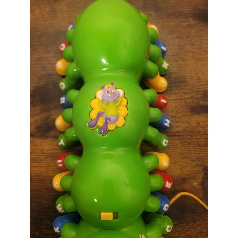2001 Leapfrog Caterpillar Alphabet Pal Music Sounds Green Interactive Working - Etsy