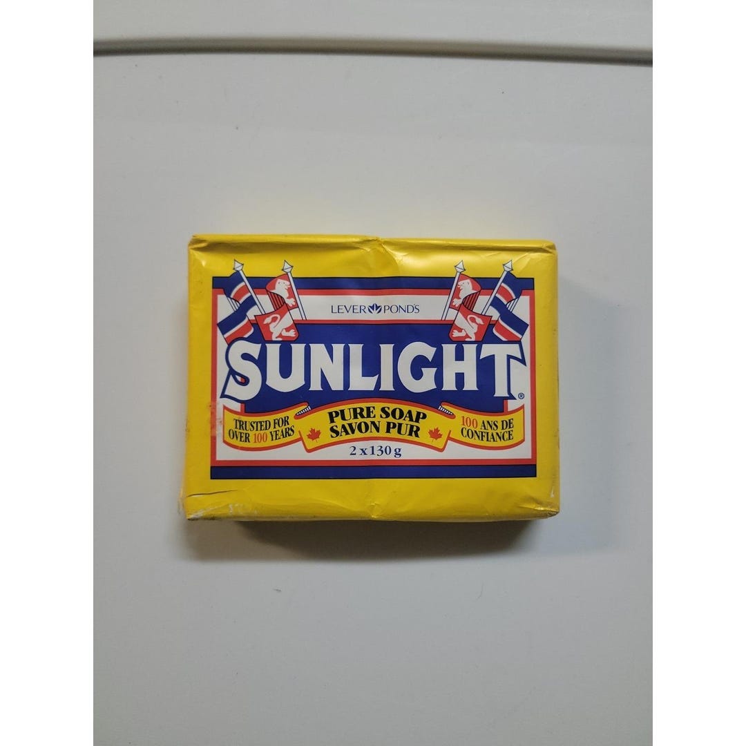 Lever Ponds Sunlight Pure Soap 2 Bars New Sealed Vintage NOS /cleaning ...