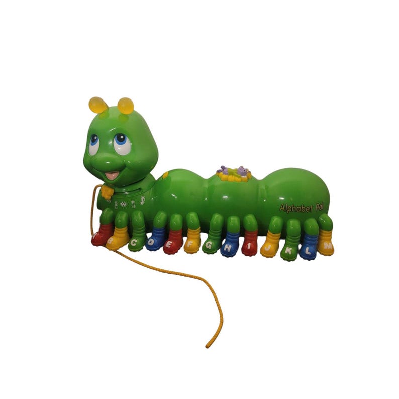2001 Leapfrog Caterpillar Alphabet Pal Music Sounds Green Interactive ...