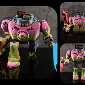 3D Printed Robot With Controller Holder and Game Card Storage ...