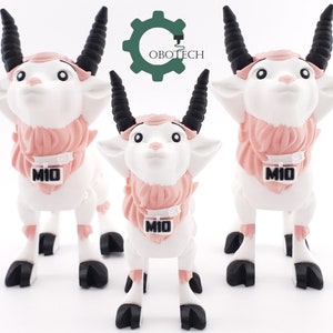 3D Print Articulated M10 "goat" by Cobotech, M10 the GOAT, Articulated ...