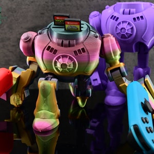 3D Printed Robot With Controller Holder and Game Card Storage ...
