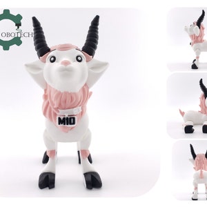 3D Print Articulated M10 "goat" by Cobotech, M10 the GOAT, Articulated ...