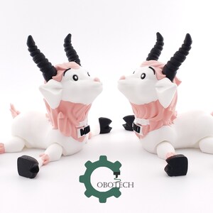 3D Print Articulated M10 "goat" by Cobotech, M10 the GOAT, Articulated ...