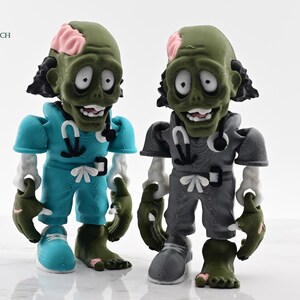 3D Print Articulated Zombie Nurse - Nurse Graduation Gifts - Fun 3D ...