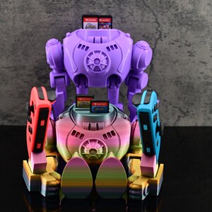 3D Printed Robot With Controller Holder and Game Card Storage ...