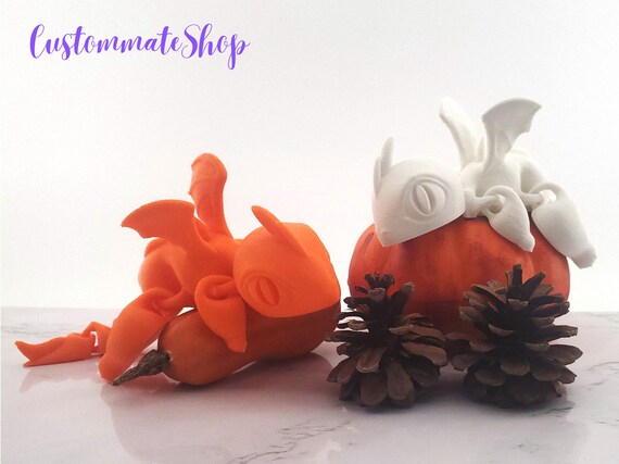 3D Print Articulated Baby Dragon Articulated Dragon Toy Cute - Etsy