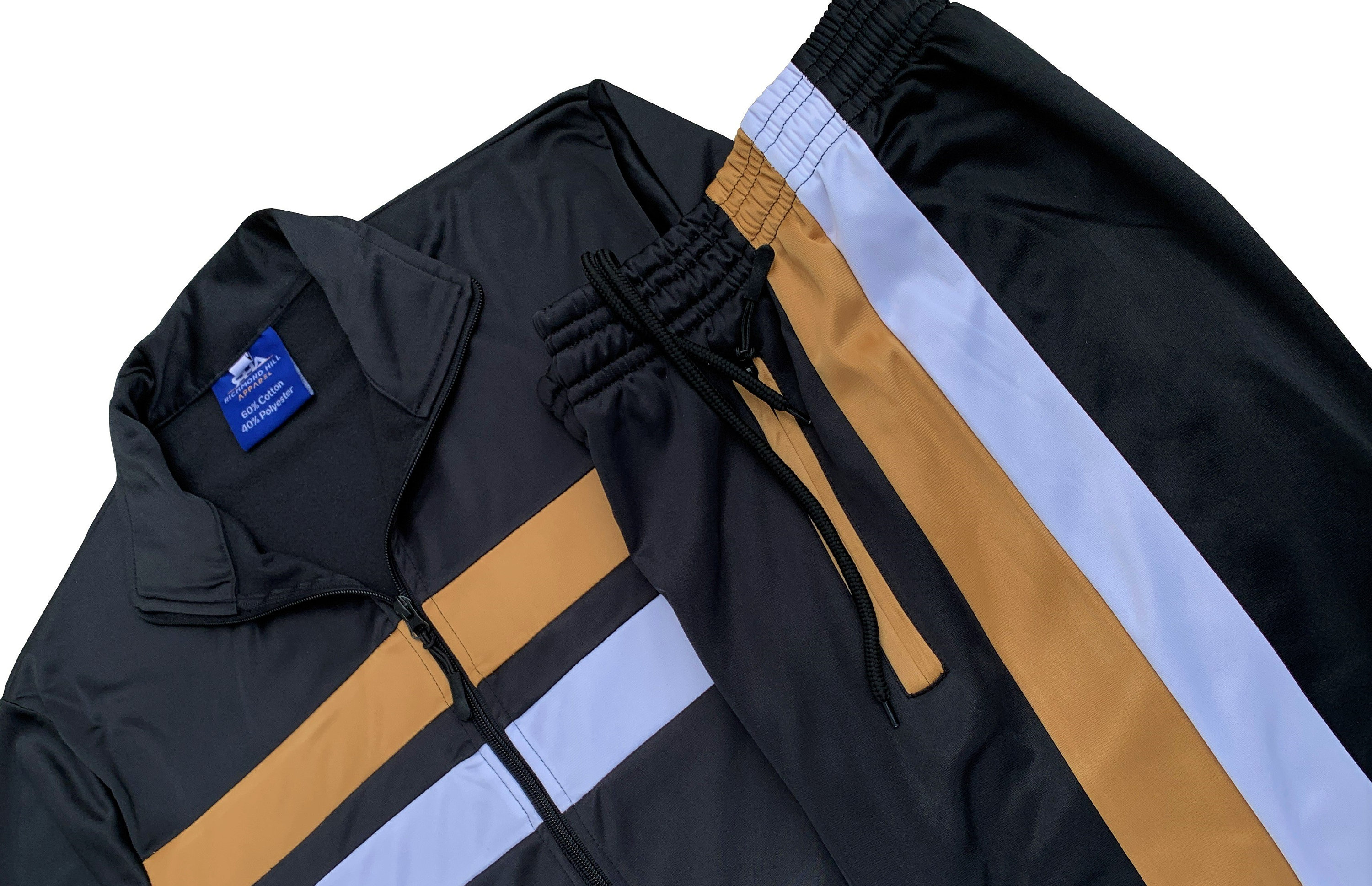 Men’s Jogging Tracksuit Full Zip Classic Activewear Track Jacket ...