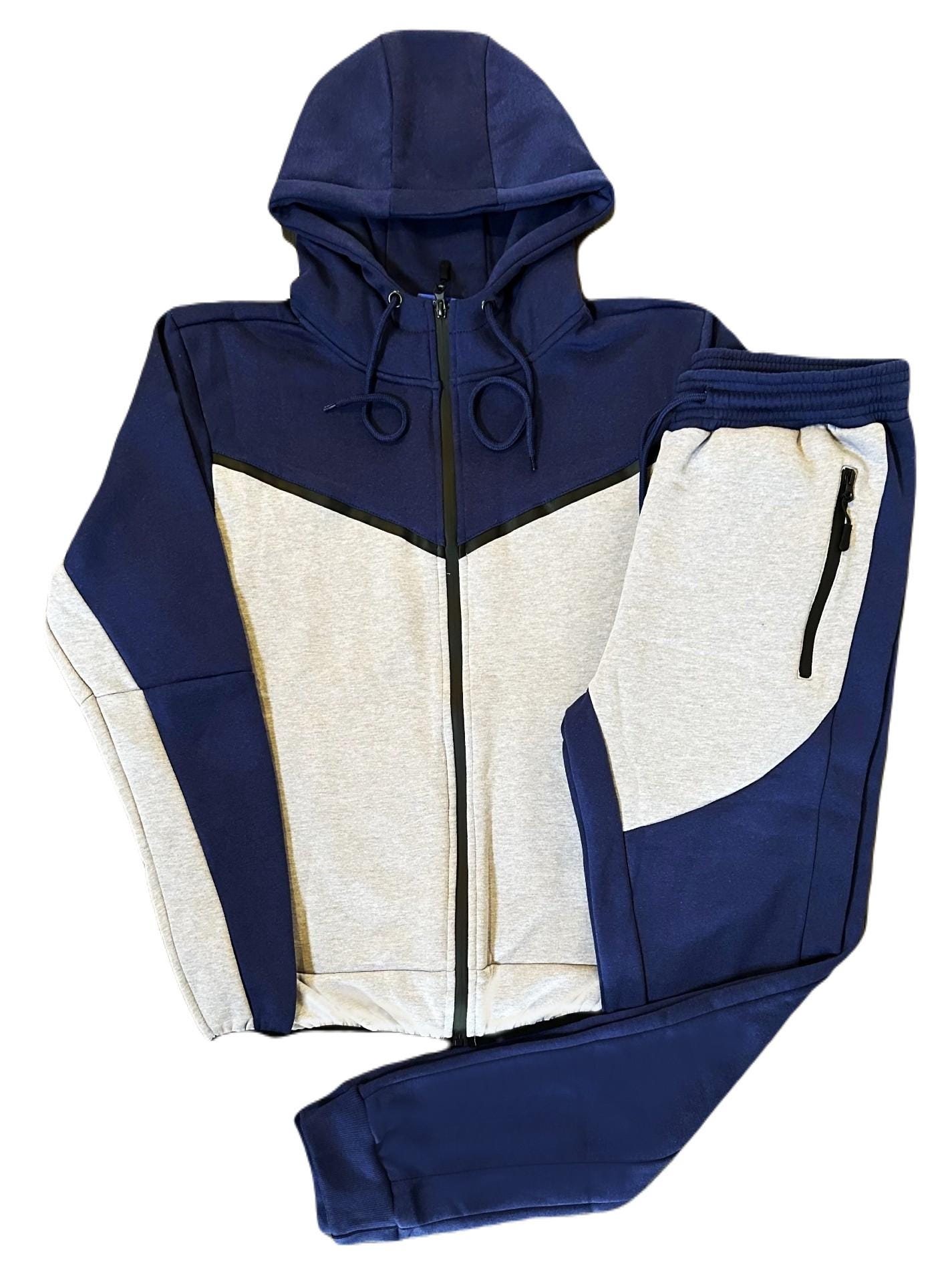 Men's Sweat Suit Camouflage Jogger Soft Fleece Suit Top and Bottom ...