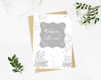 Welcome Little One Printable | Etsy