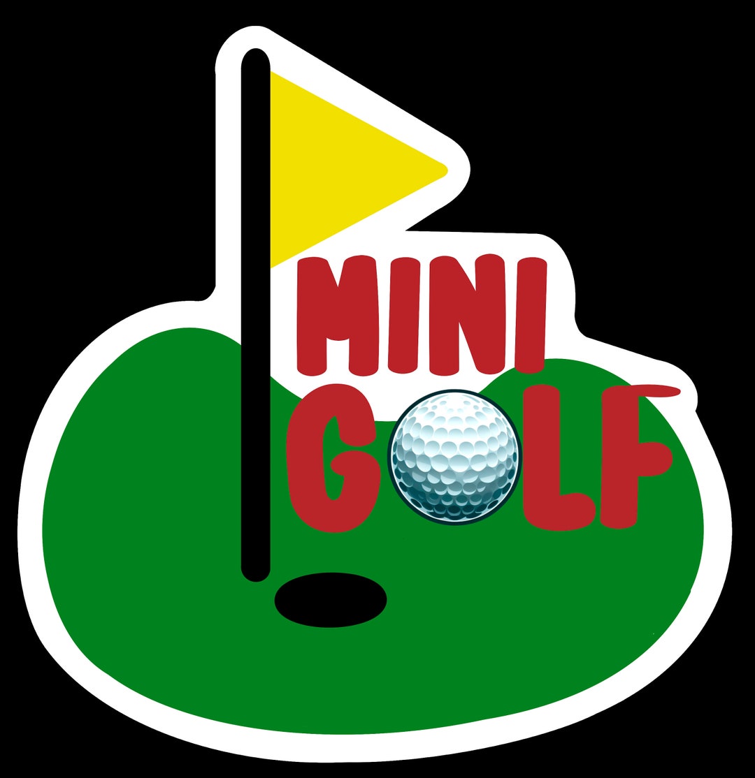 Mini Golf PNG Transparent Sticker Element Page Album Design Digital ...
