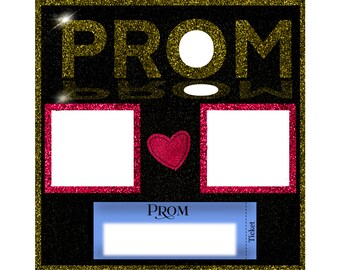 Prom Scrapbook Page - Etsy