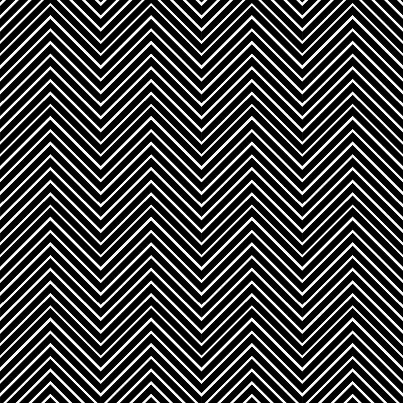 Chevron Black Zig Zag Lines Seamless Pattern Design Sublimation Digital ...