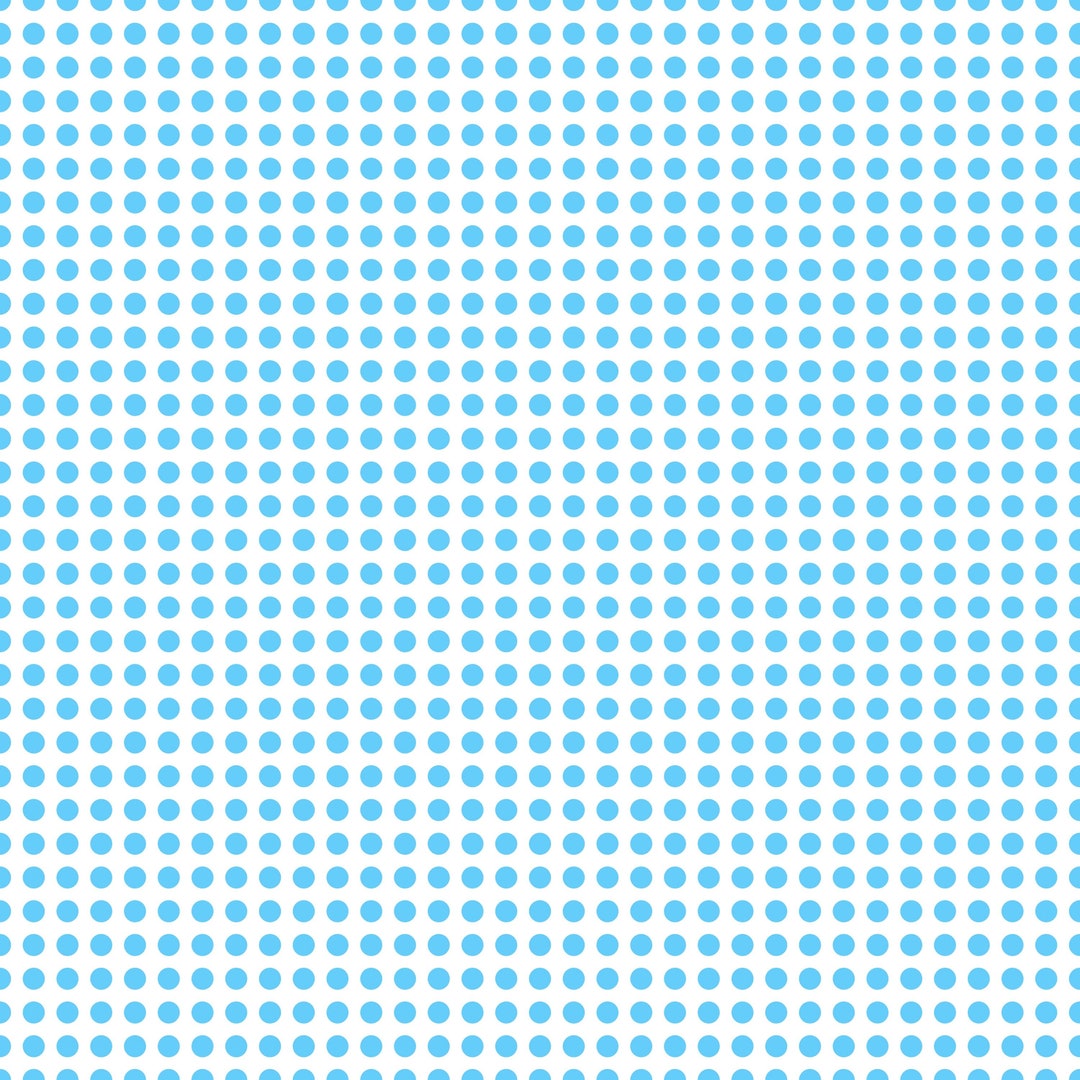 Blue Dots Circle Seamless Pattern Design Digital Scrapbooking Paper ...