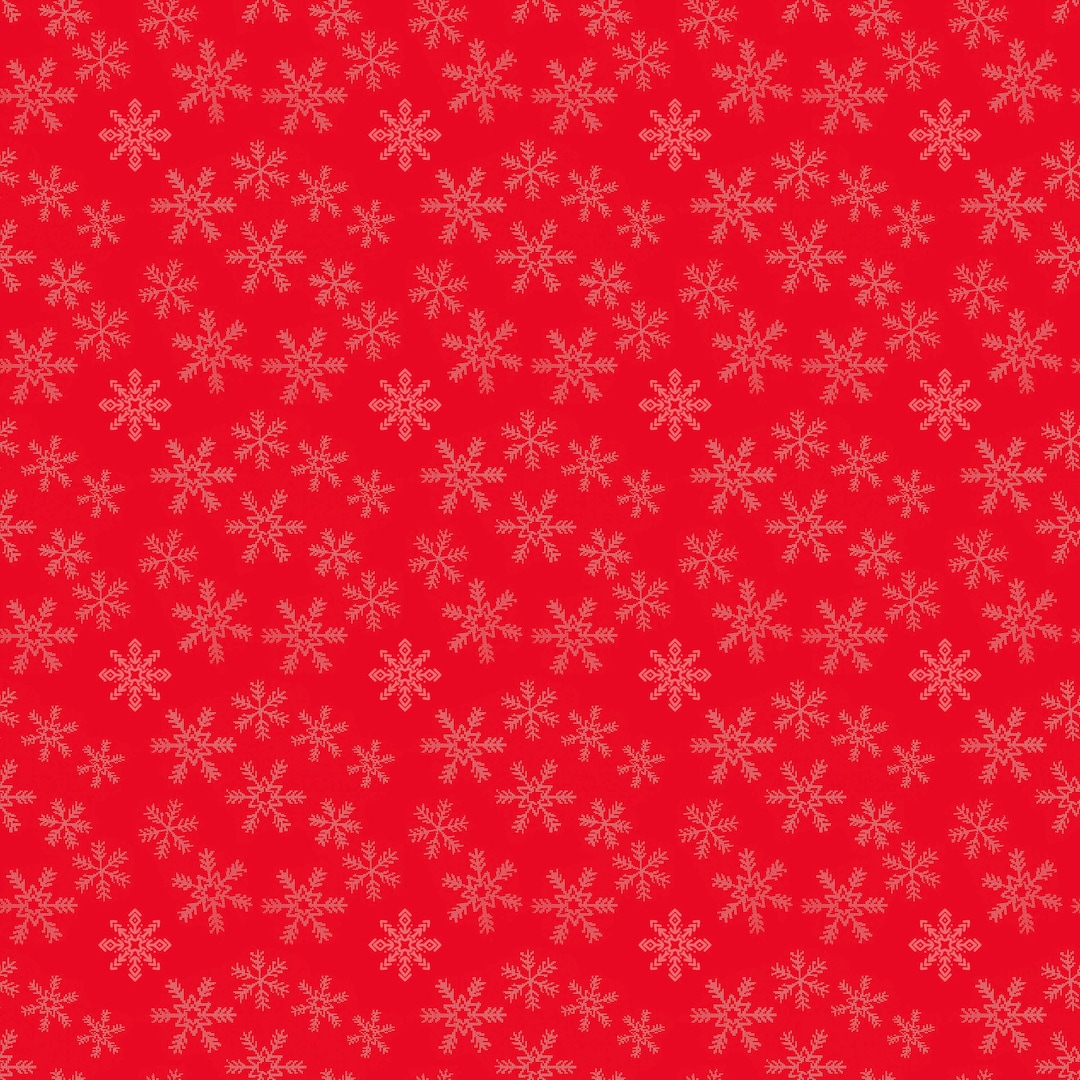 Snowflake Christmas Seamless Pattern Design Sublimation Digital ...