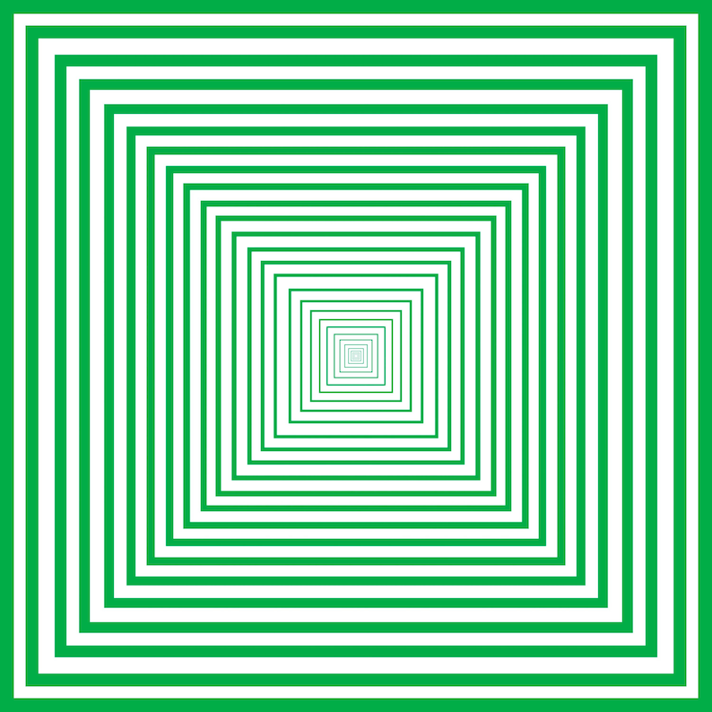 Infinity Square Green Endless Seamless Pattern Design Sublimation ...