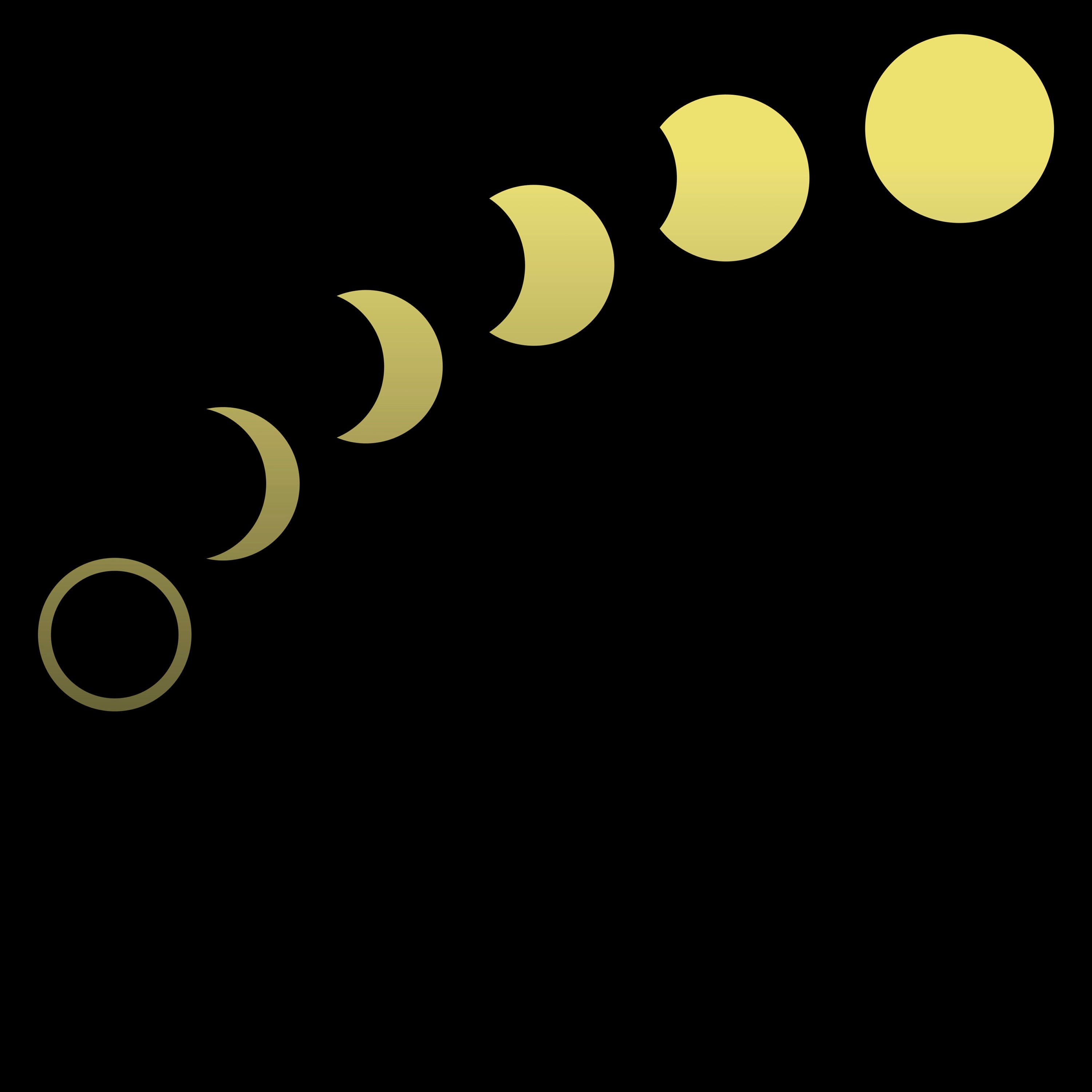 Solar Eclipse Bundle Earth Moon Scrapbook Seamless Pattern Design ...