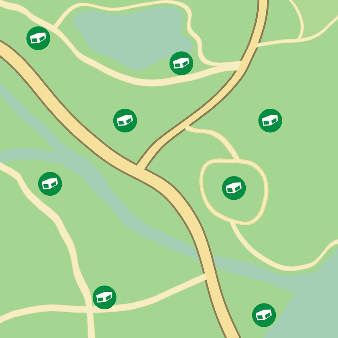 Geocache Map Location Symbol Treasure Hunt Hobby Cache Nature Scrapbook ...