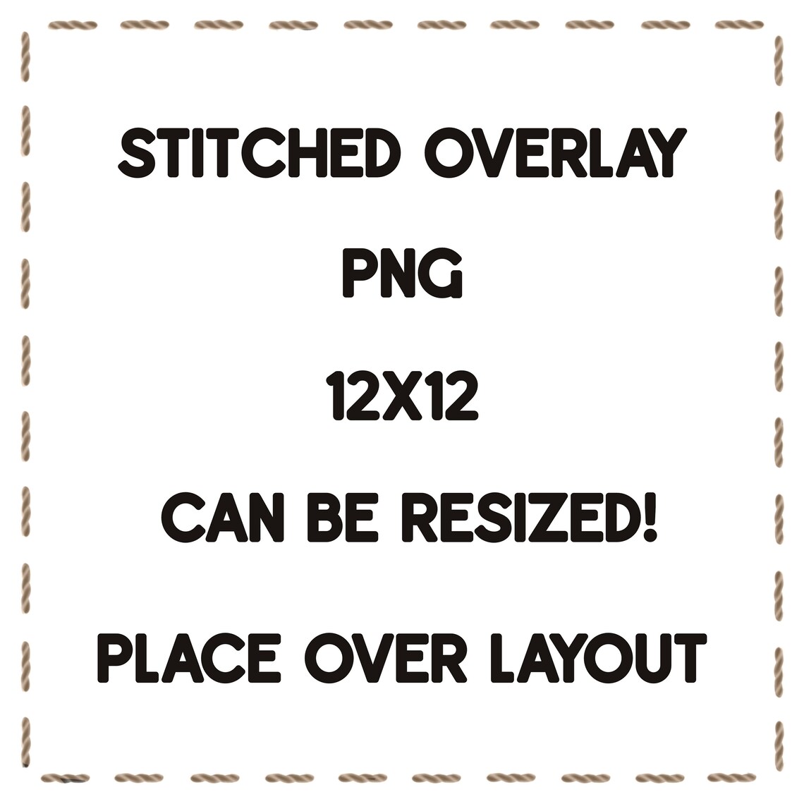 Overlay Stitches Stitched Resizable PNG Sew Sewn Sewing Outline Design ...