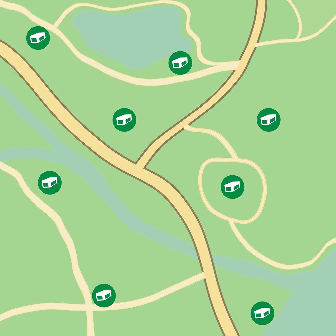 Geocache Bundle Treasure Hunt Cache Map Scrapbook Seamless Pattern Design Sublimation Digital ...